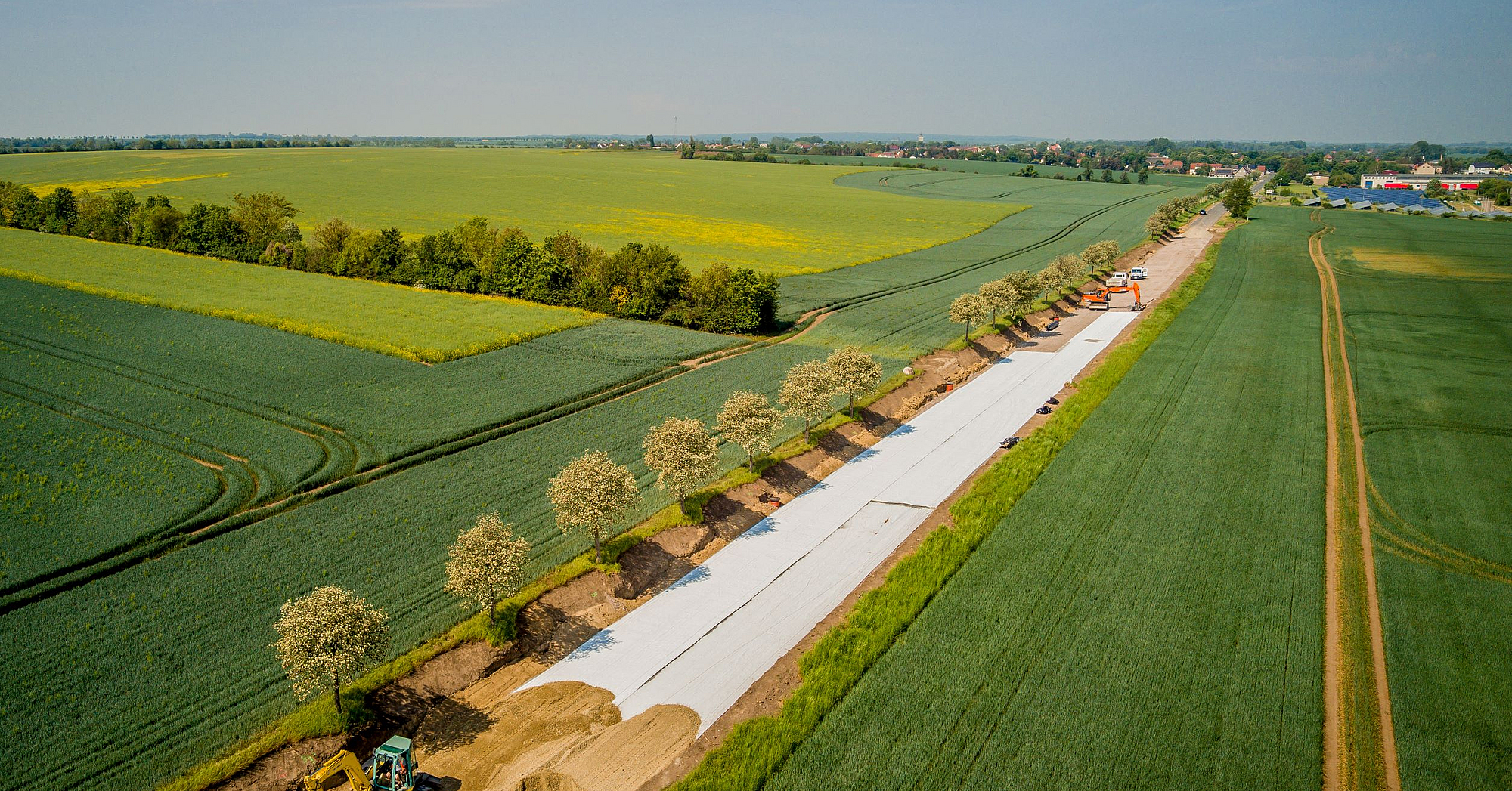 Geo-fabric | Reinforcement - Separation - Filtering - Drainage